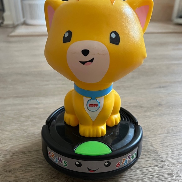 Fisher-Price | Toys | Fisherprice Yellow Interactive Cat Learn To Crawl ...